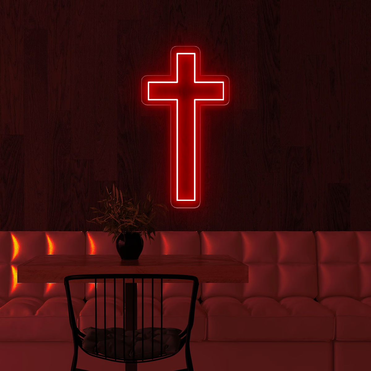 Cross Neon Sign LED Cross Sign Light
